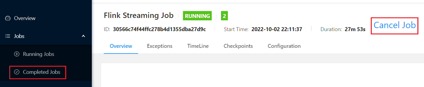 Flink1 12 X Savepoint 案例 Per Job Cluster模式 马育民老师
